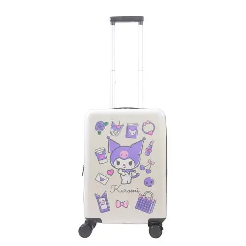 FUL Sanrio Kuromi & My Melody 22.5" Hardside Carry-on Spinner - Black