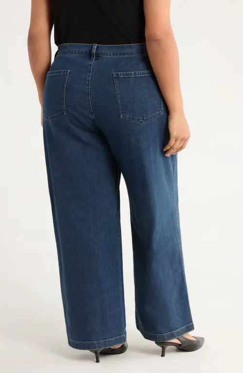 Eileen Fisher Wide-leg Jeans
