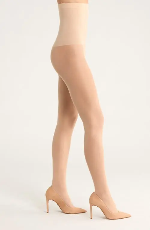 Nordstrom High-waist Sheer Tights - Beige Almond