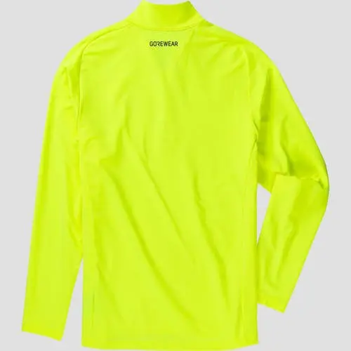 GOREWEAR Everyday Mid Quarter-zip Top - Neon Yellow