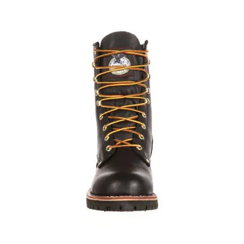 GEORGIA BOOT 8-in Logger Work Boots