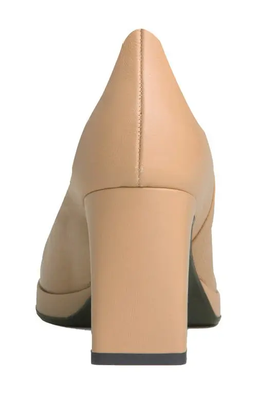 BEAUTIISOLES Clementine Platform Pump - Beige