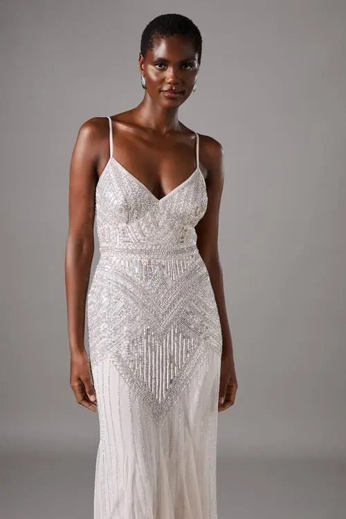 Coast Embellished Cami Maxi Dress