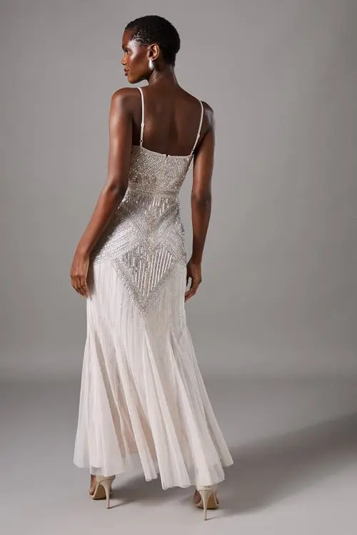 Coast Embellished Cami Maxi Dress
