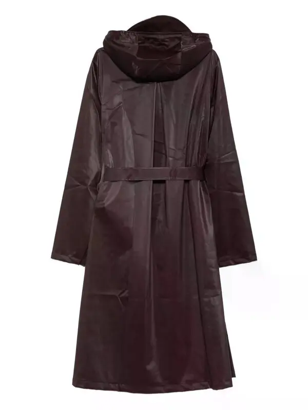 Rains Hooded Belted Jacket