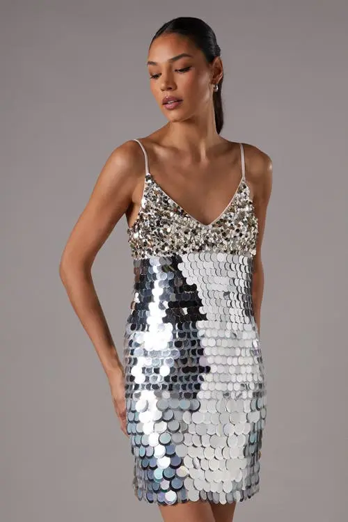 Coast Sequin Cami Mini Dress