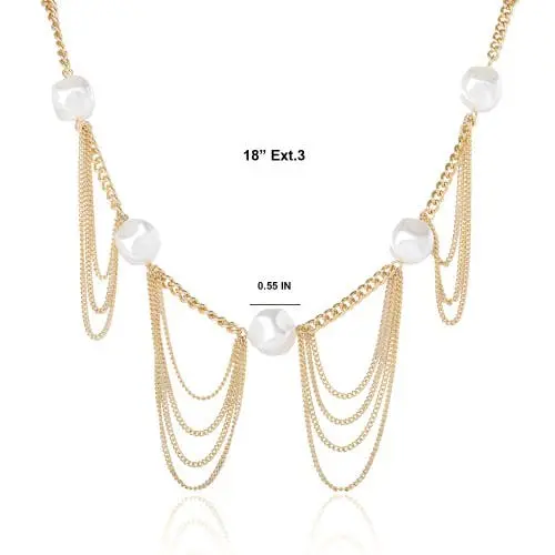 Bcbgmaxazria Pearl Layer Necklace