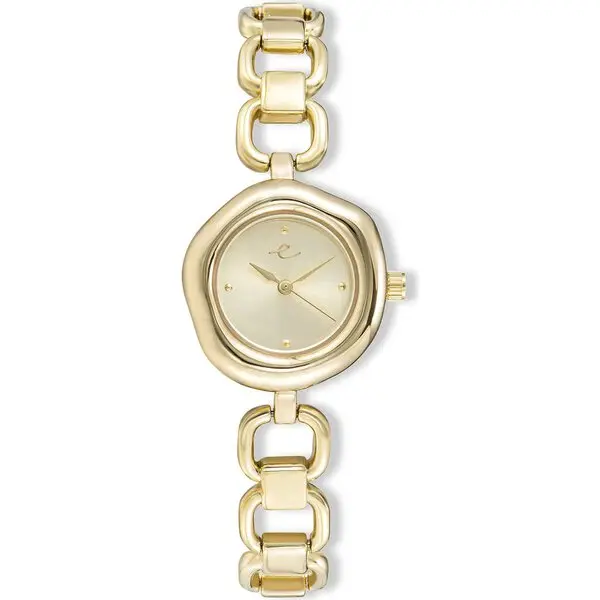 Ettika Open Circle Bracelet Watch - Gold