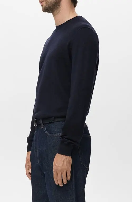 Mango Crewneck Wool Sweater