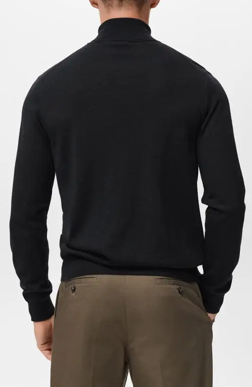 Mango Wool Turtleneck Sweater
