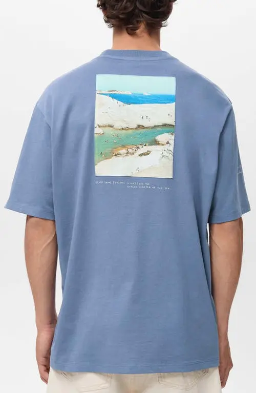 Mango Relaxed Fit Graphic T-shirt