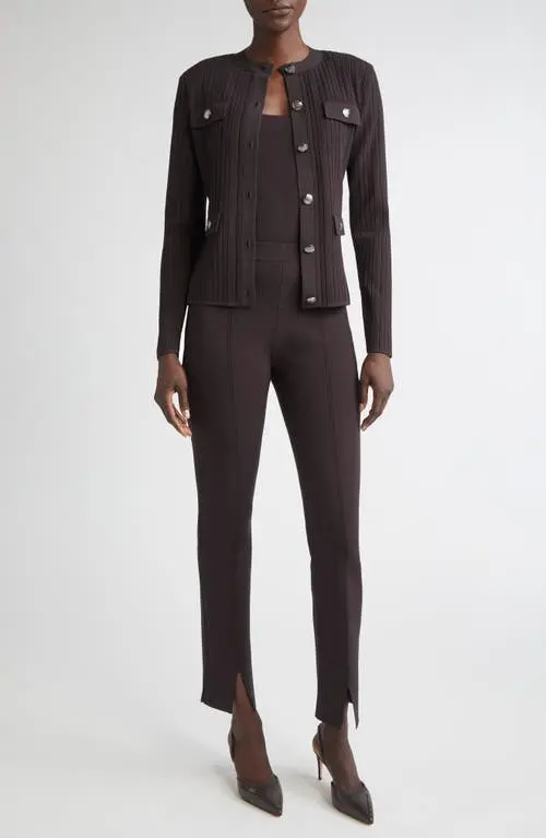 St. John Milano Knit Slim Leg Pants