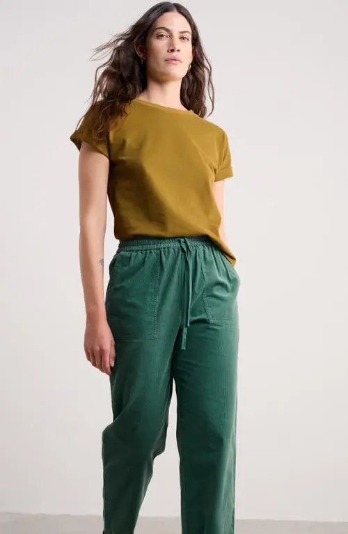 SEASALT CORNWALL Porthzennor Organic Cotton T-shirt - Pear