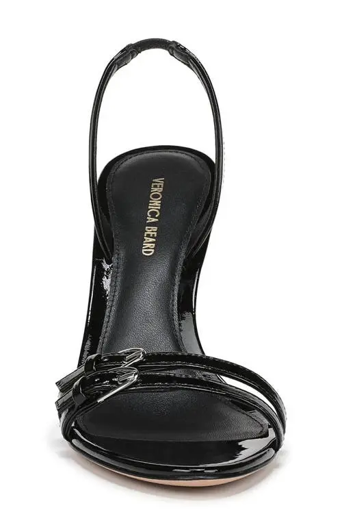 Veronica Beard Austin Slingback Sandals - Black