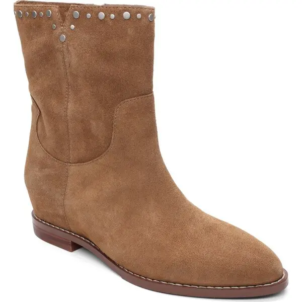 Ash Jackie Suede Booties - Land
