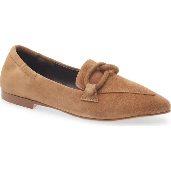 Cordani Miriam Pointed-toe Loafer - Cuoio Suede