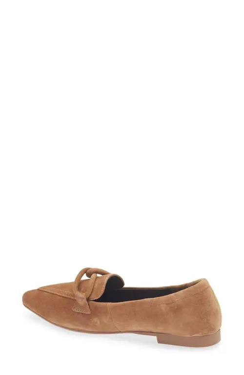 Cordani Miriam Pointed-toe Loafer - Cuoio Suede