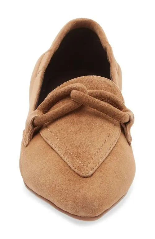 Cordani Miriam Pointed-toe Loafer - Cuoio Suede