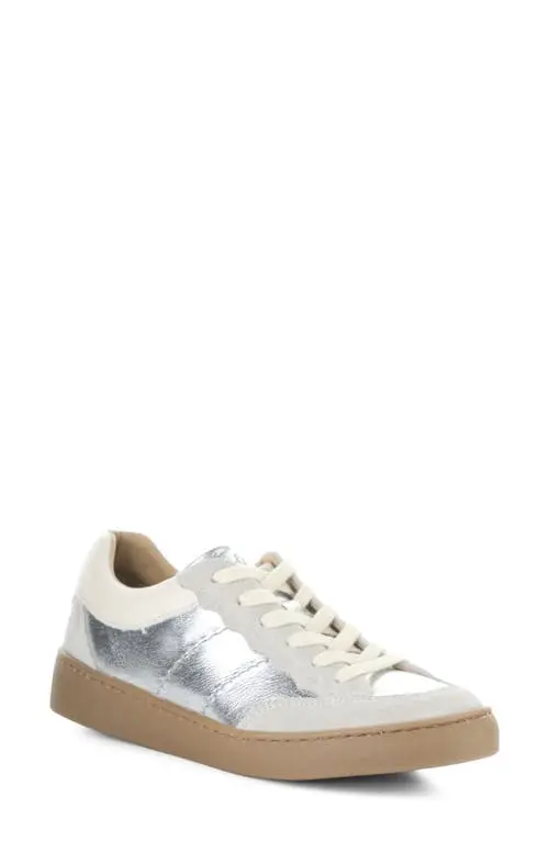 BOS. & CO. Missy Low Top Sneaker - Light Grey/silver