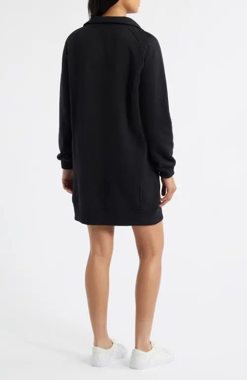 HATLEY Spread Collar Sweatshirt Dress