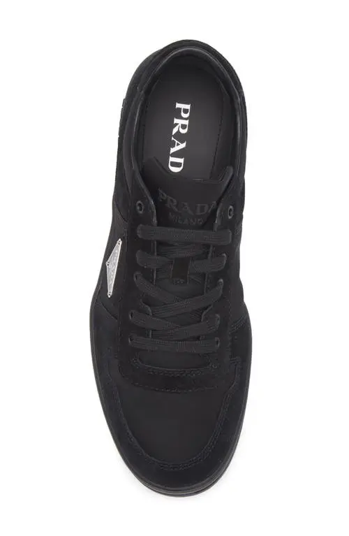 Prada Downtown Logo Low Top Sneakers - Nero