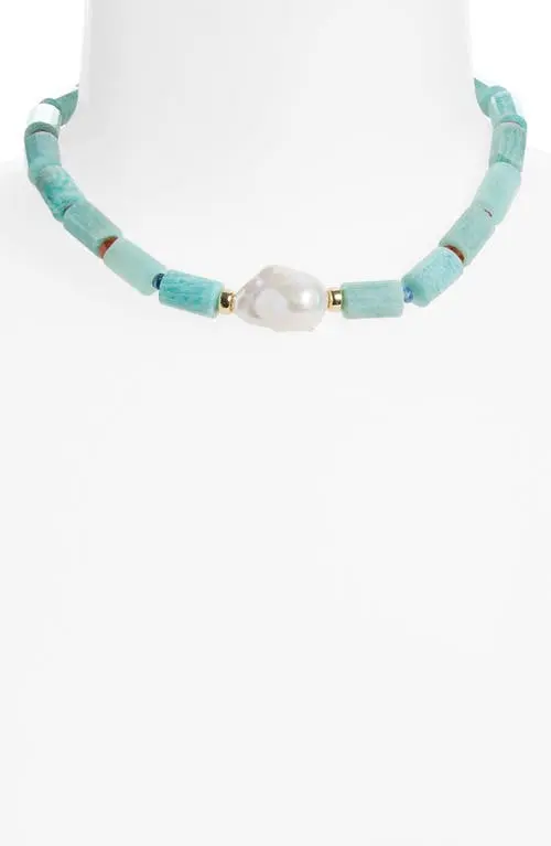 LIZZIE FORTUNATO Curio Stone Necklace