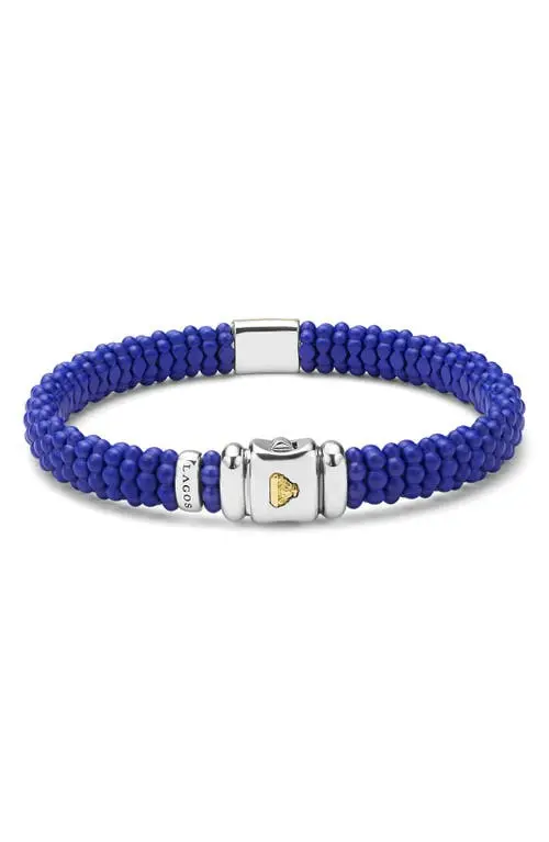 Lagos Anthem Ceramic Caviar Beaded Bracelet