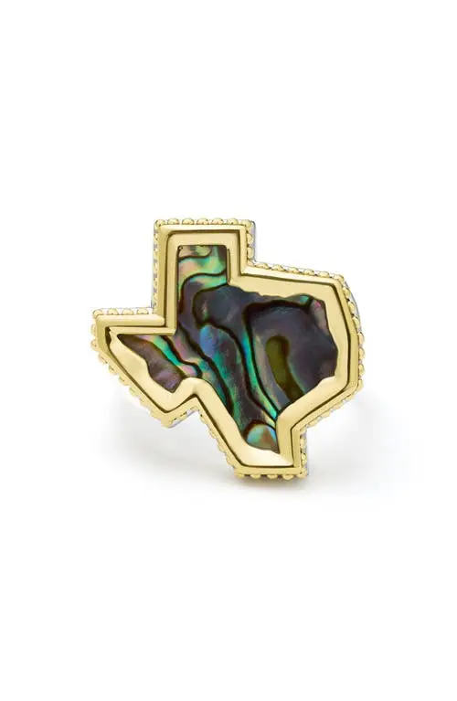 Lagos Anthem Texas Ring - Abalone