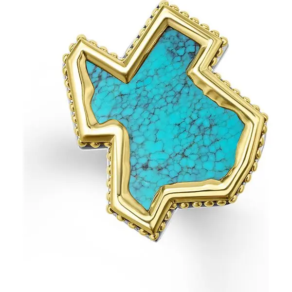 Lagos Anthem Texas Ring - Turquoise