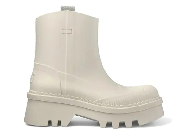 Chloé Raina 55mm Slip-on Boots - White
