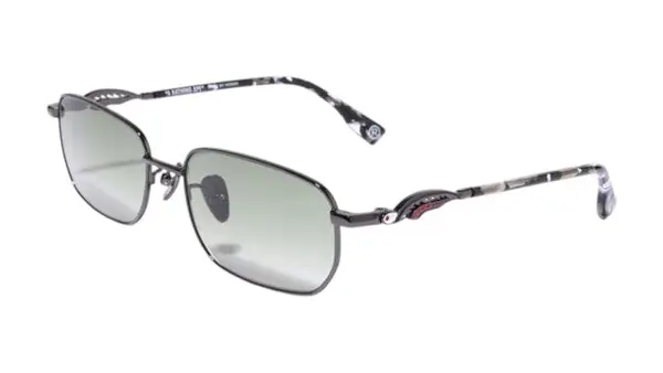 A BATHING APE Shark Iii Sunglasses - Charcoal