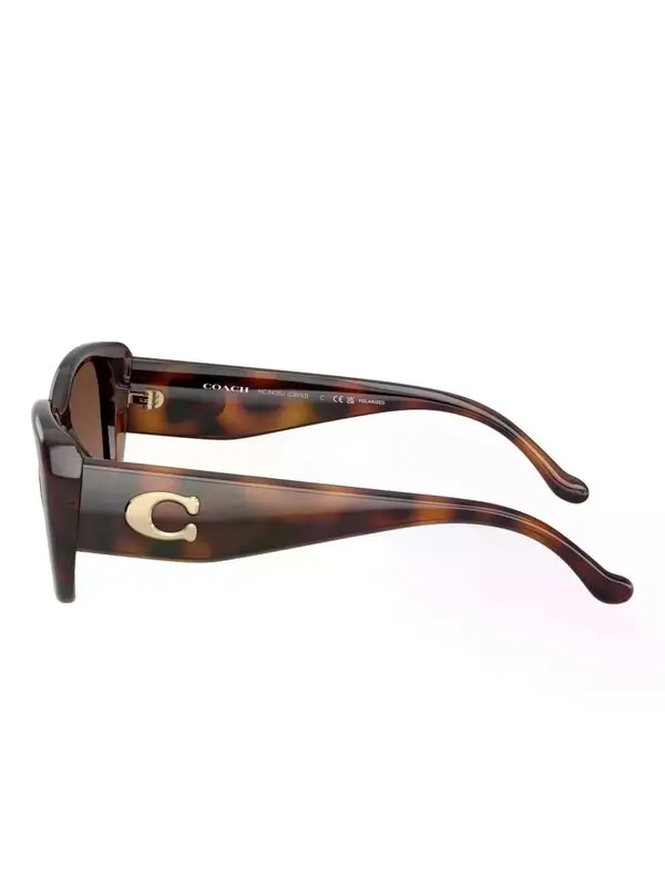 COACH® Logo-plaque Square Sunglasses