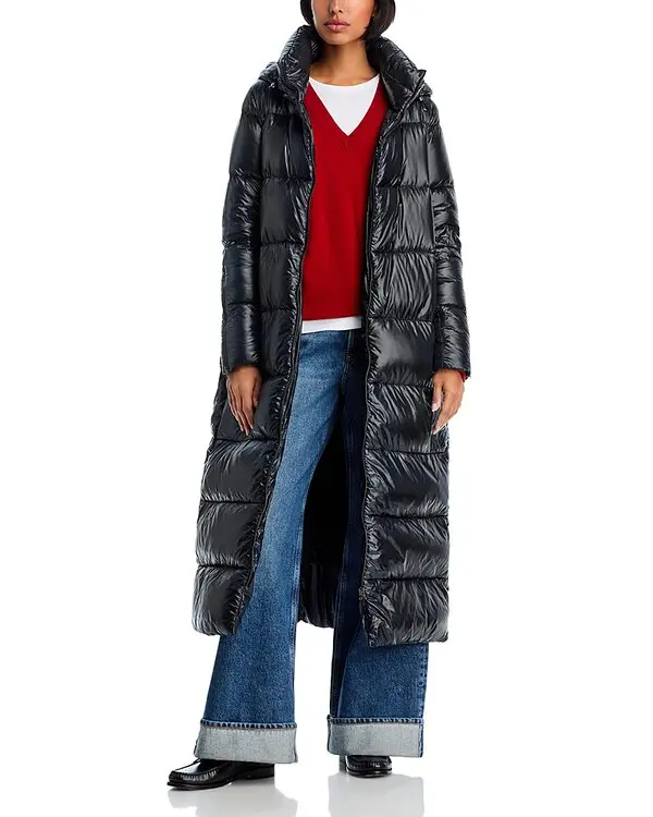 Herno Long Hooded Down Coat