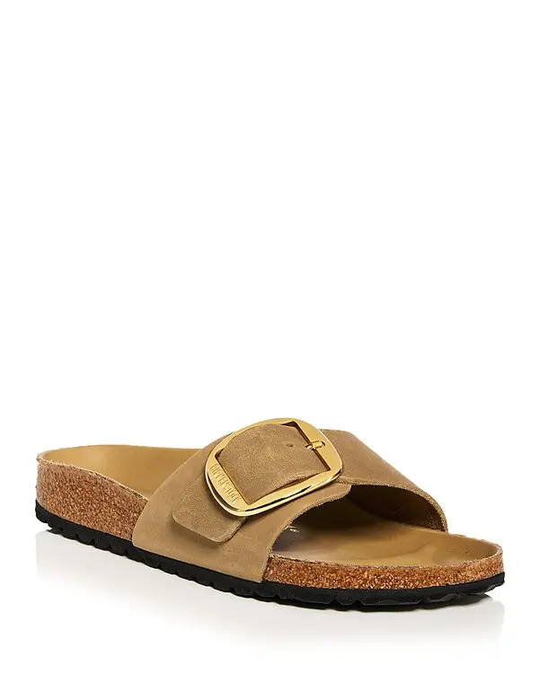 BIRKENSTOCK Madrid Big Buckle Sandals - Brown