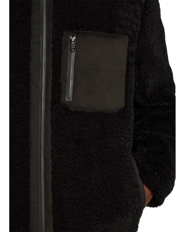 Vince Faux Sherpa Zip Jacket