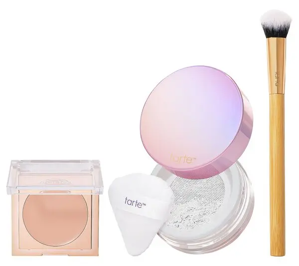TARTE Creaseless & Smooth Color Corrector & Powder 3pc Set - One-color