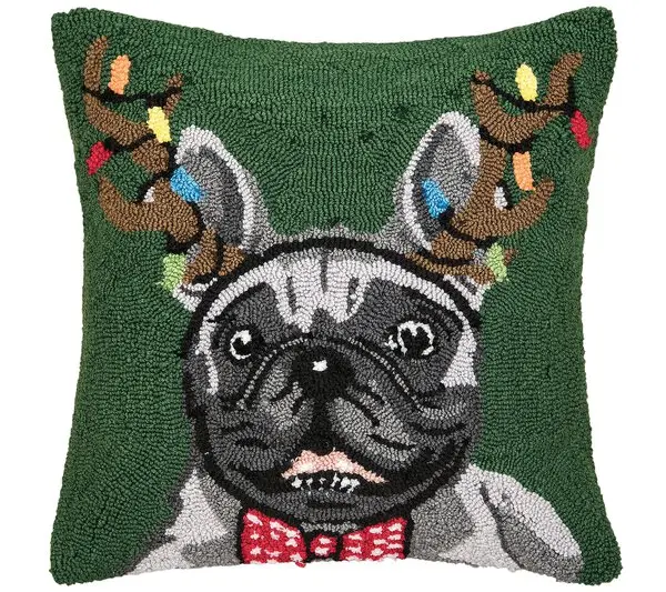 C&F HOME French Bulldog Pillow By - One-color