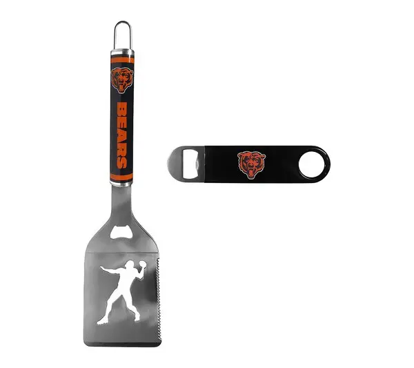 SISKIYOU GIFTS Siskiyou Sports Nfl Steel Logo Spatula W/bottle Opener - One-color