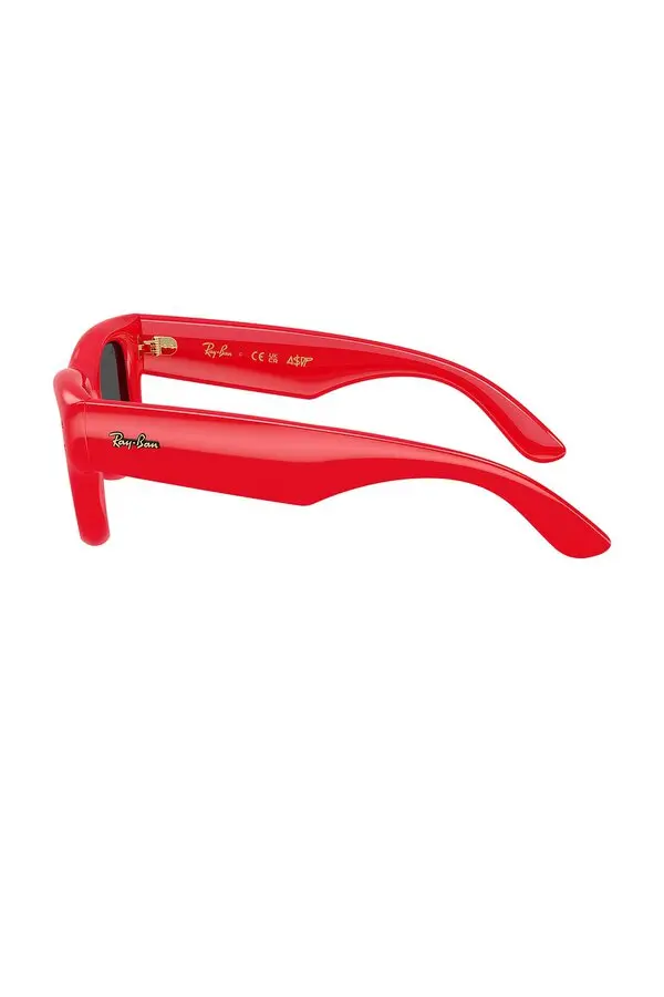 Ray-ban X A$ap Rocky Wayfarer Sunglasses - Red