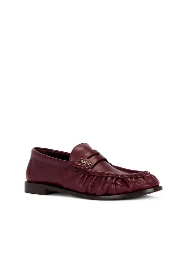 Saint Laurent Leather Loafer