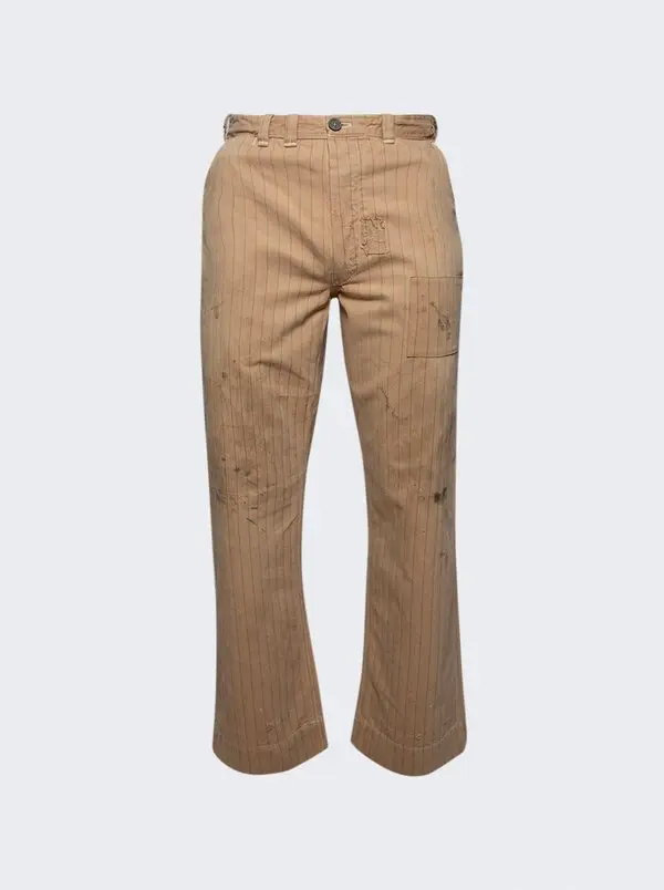 SAINT MXXXXXX Uniform Pants - Beige