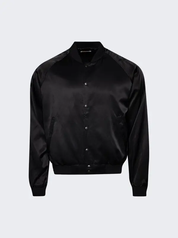 SAINT MXXXXXX X Lastman Love Song Bomber Jacket - Black