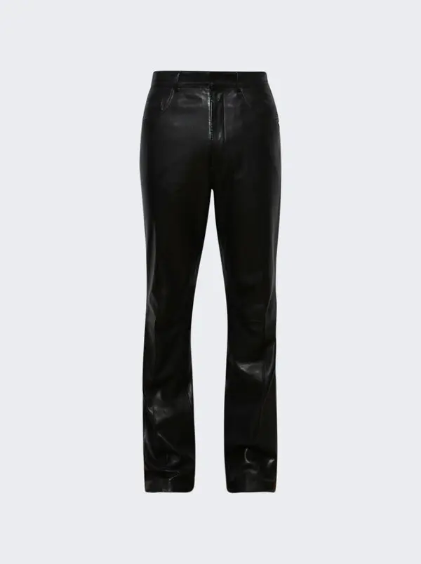 Amiri Boot-cut Leather Pant