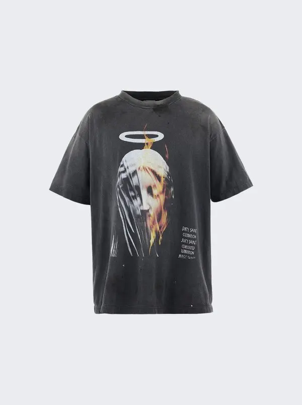 SAINT MXXXXXX Devil Daddy Short Sleeve Tee