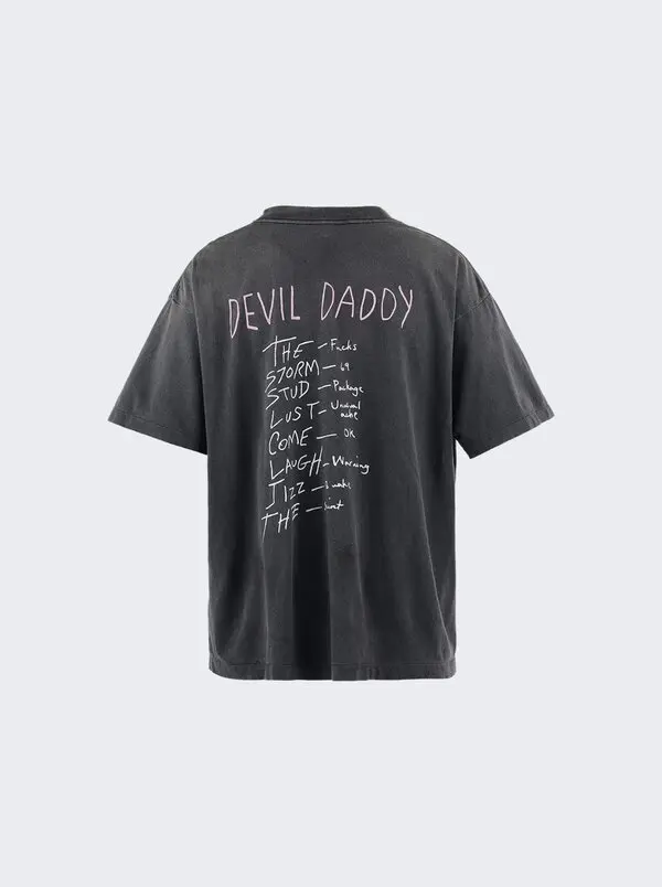 SAINT MXXXXXX Devil Daddy Short Sleeve Tee