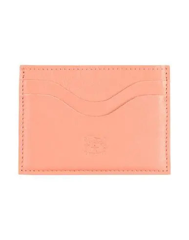 Il Bisonte Cardholder Leather - Salmon Pink