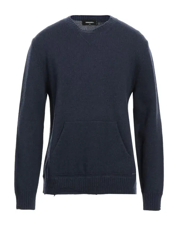 Dsquared2 Wool And Cashmere Crewneck Sweater