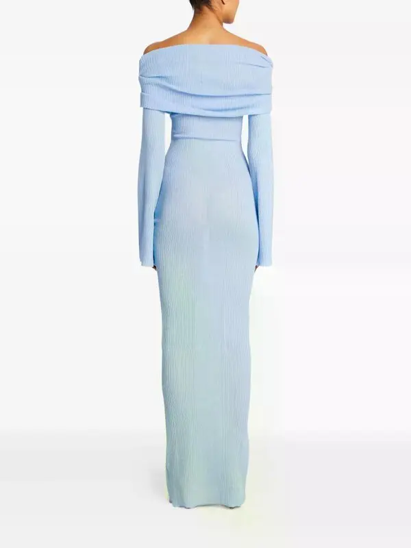 chinese dress ladies Galleria Rib Knit Maxi Dress main image 1