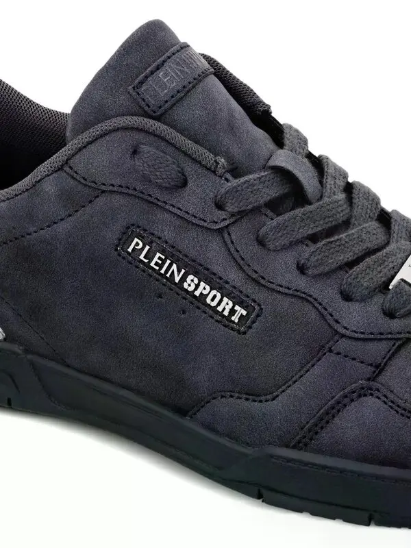 PLEIN SPORT Leather Sneakers - Blue