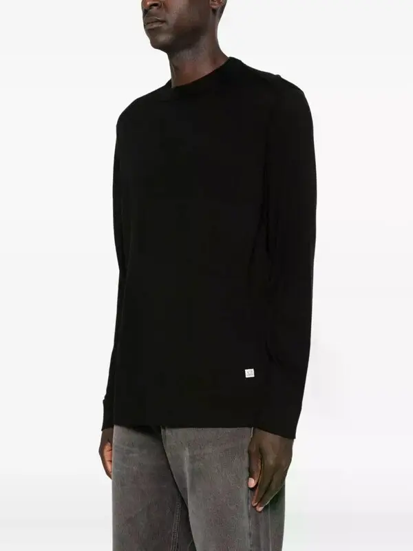 C.P. COMPANY Crew-neck Wool-silk Blend Sweater